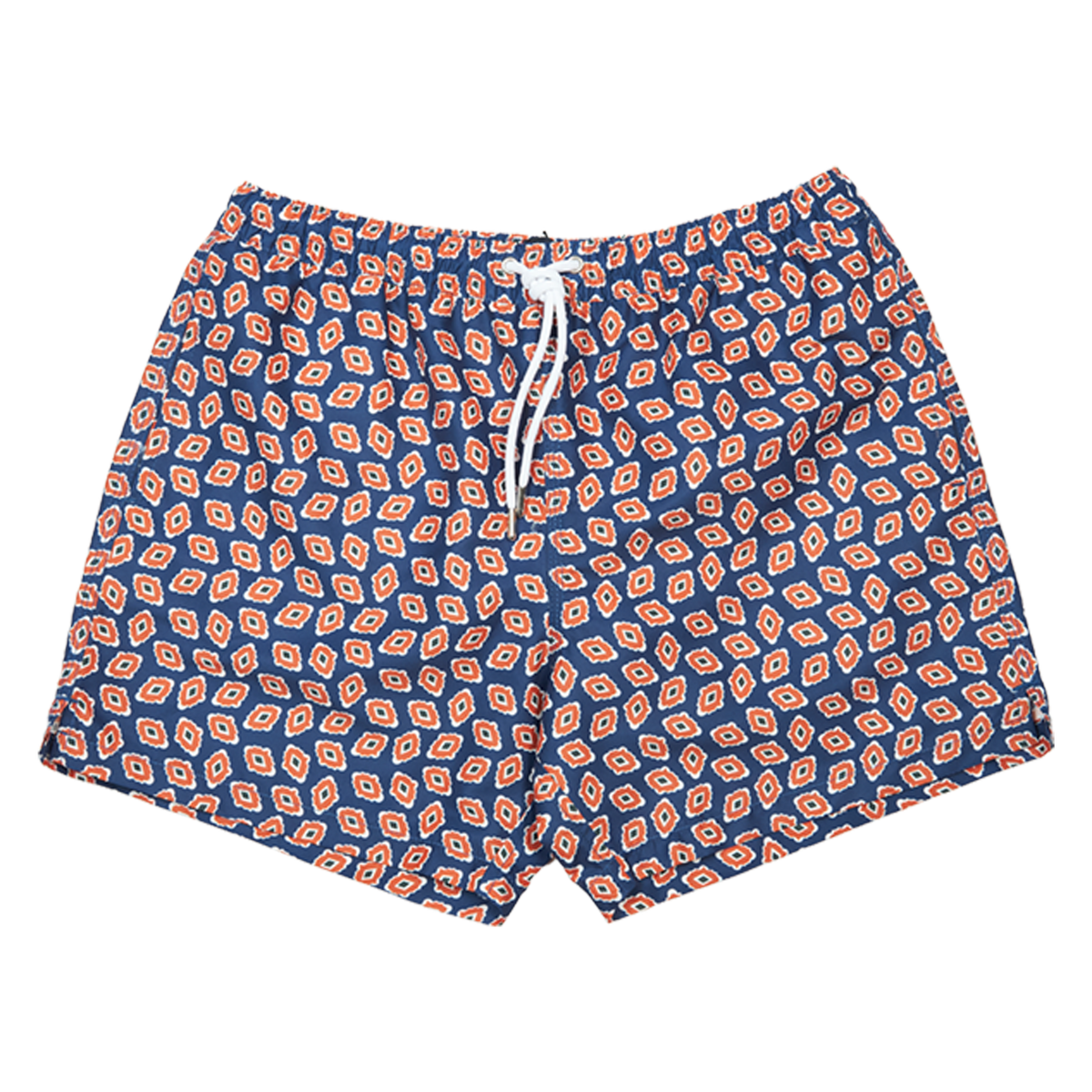 Drake's Swim Shorts in Navy Medallion Print – WJ & Co.